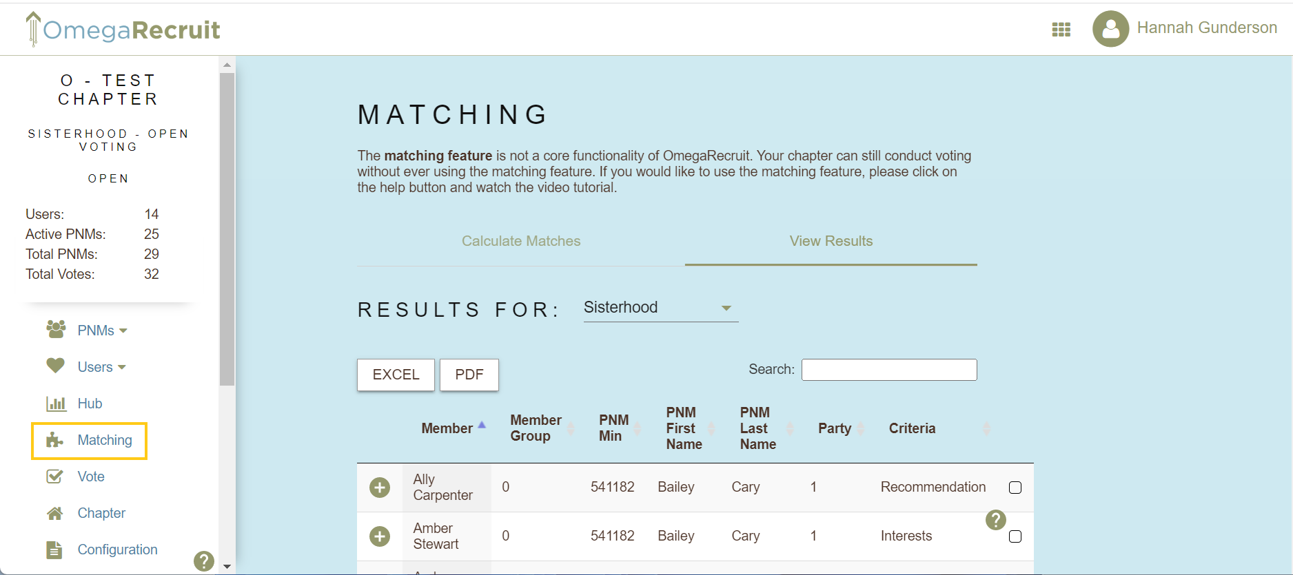 Where Did the Matching Section Go? – OmegaRecruit