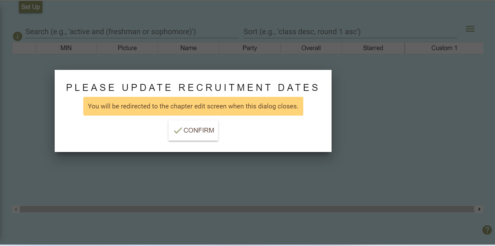 How do I set my chapter's Recruitment Dates? – OmegaRecruit